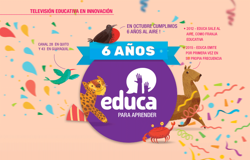 Cumplimos 6 años al aire :) – Educa